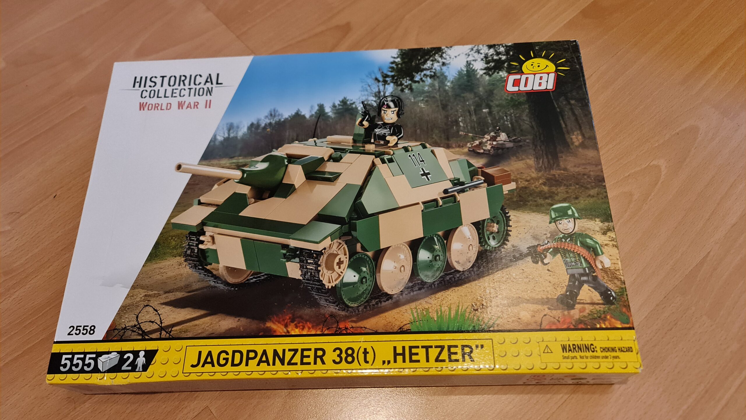 COBI 2558 Jagdpanzer 38(t) Hetzer - klemmbausteinshop.ch