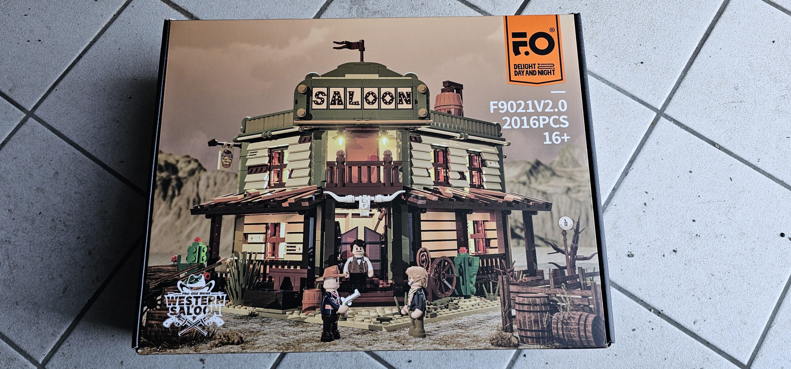 Lumibricks Funwhole F9021 Western Saloon - klemmbausteinshop.ch